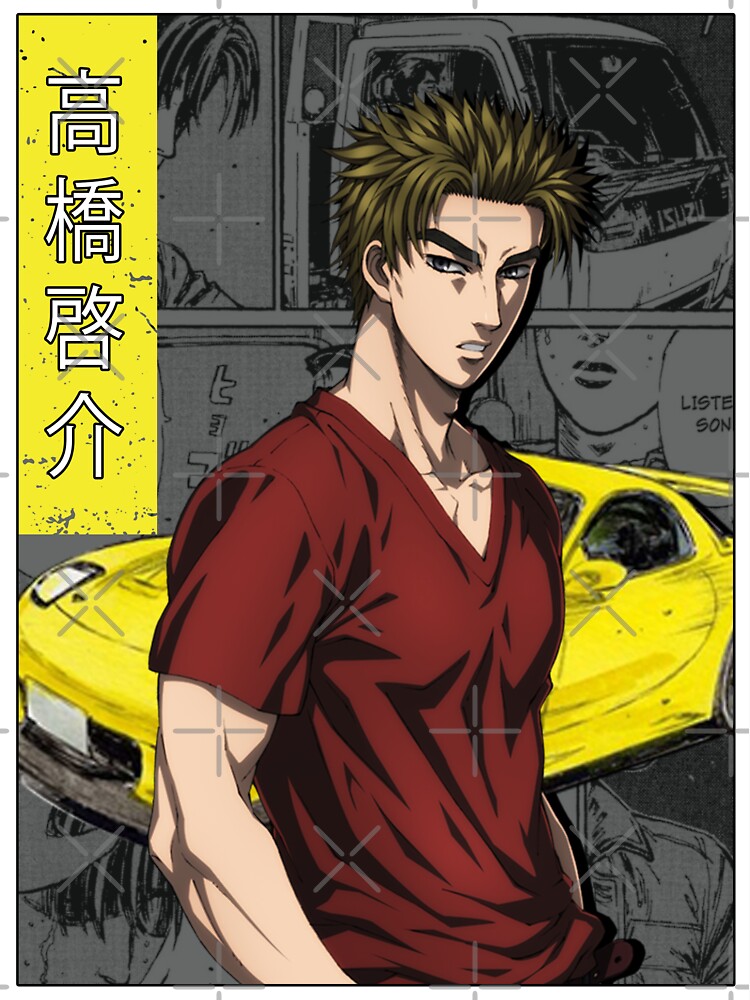Keisuke Takahashi Man Character Painting Sticker By Almeida1160