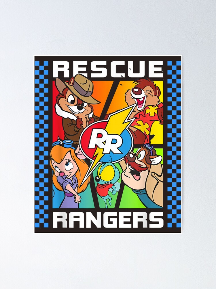 "Rescue Rangers Funny Cartoon " Poster by tigersama | Redbubble