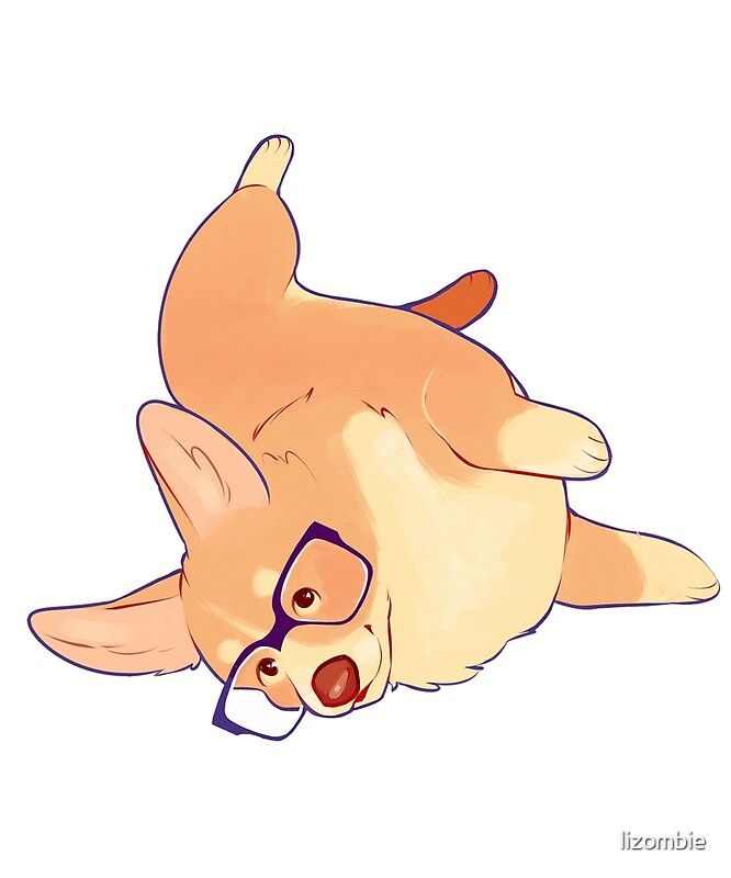 "Corgi rolls" by lizombie | Redbubble