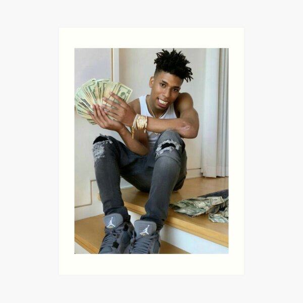 "NLE Choppa Fan Art" Art Print for Sale by moriartygotani | Redbubble