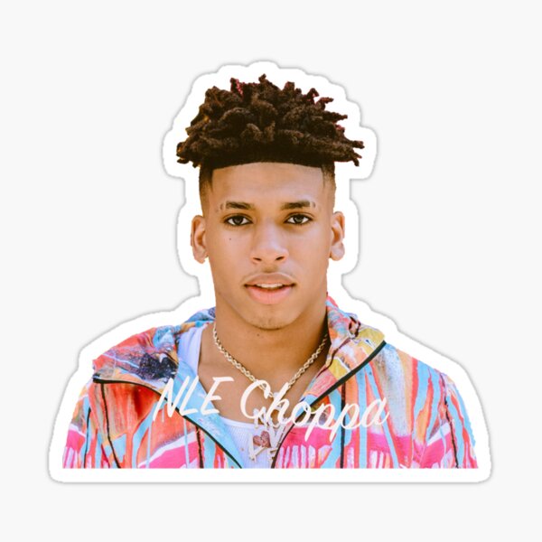 "NLE Choppa Fan Art" Sticker by moriartygotani | Redbubble