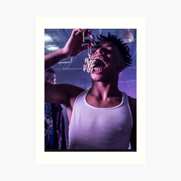 "NLE Choppa Fan Art" Art Print for Sale by moriartygotani | Redbubble