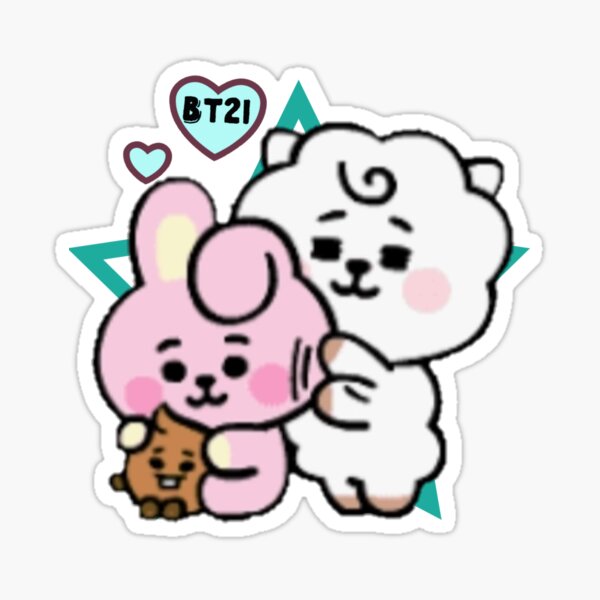 " Bt21 baby set " Sticker for Sale by theclassic2 | Redbubble