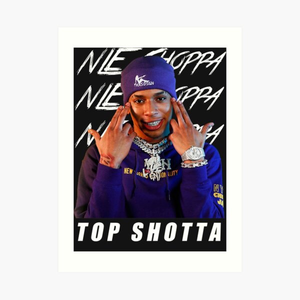 "NLE Choppa Fan Art" Art Print for Sale by moriartygotani | Redbubble
