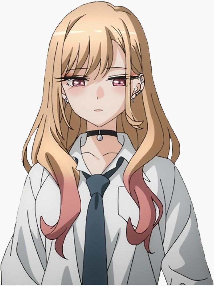 "Face Sad Marin Kitagawa" Sticker for Sale by WhoEverxx | Redbubble