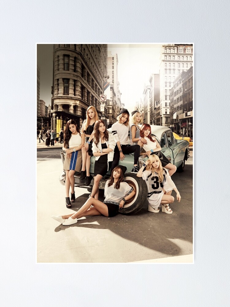 "SNSD - Girls Generation" Poster for Sale by KevYJ | Redbubble
