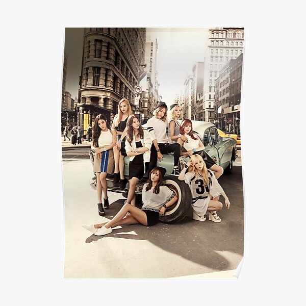 "SNSD - Girls Generation" Poster for Sale by KevYJ | Redbubble