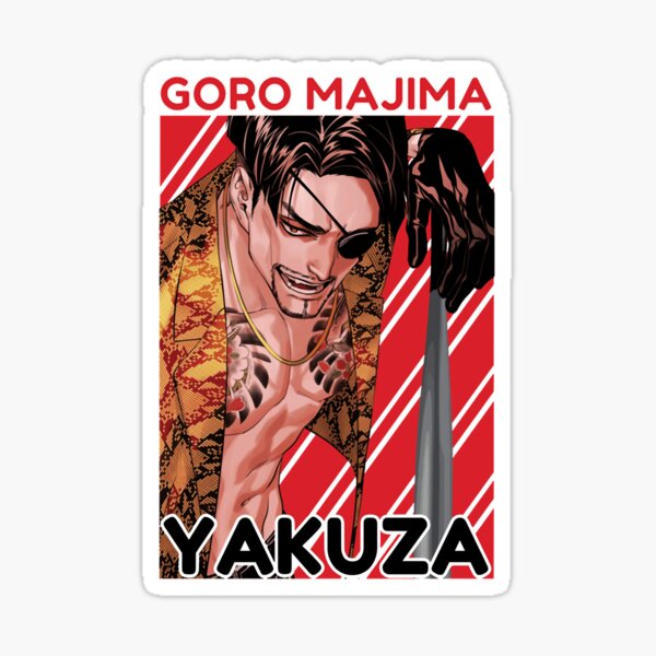 "Power Video Games Attract Young People Wonderful Goro Majima Premium ...