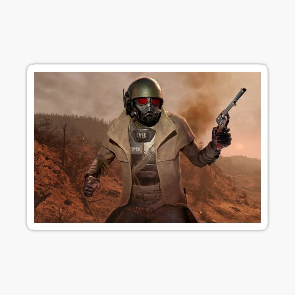 "Fallout New Vegas Cool NCR Ranger " Sticker by Alfi-Red | Redbubble
