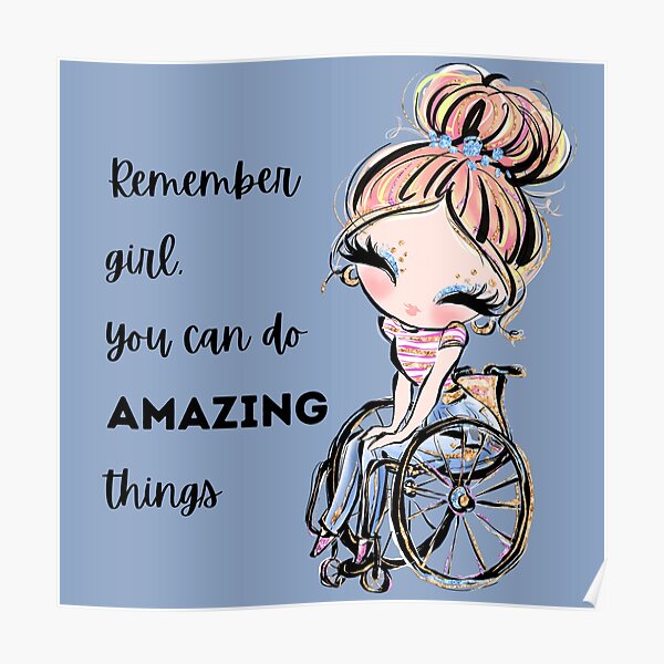 "You can do amazing things" Poster for Sale by MyMintyPrinty | Redbubble