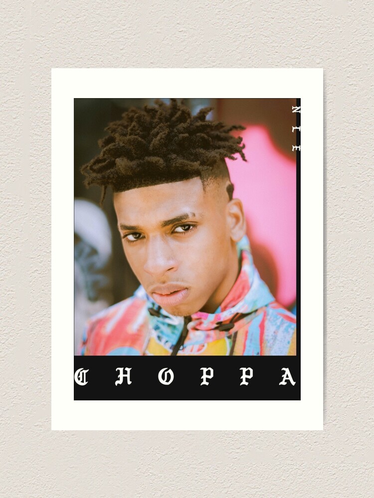 "NLE Choppa Fan Art" Art Print for Sale by moriartygotani | Redbubble