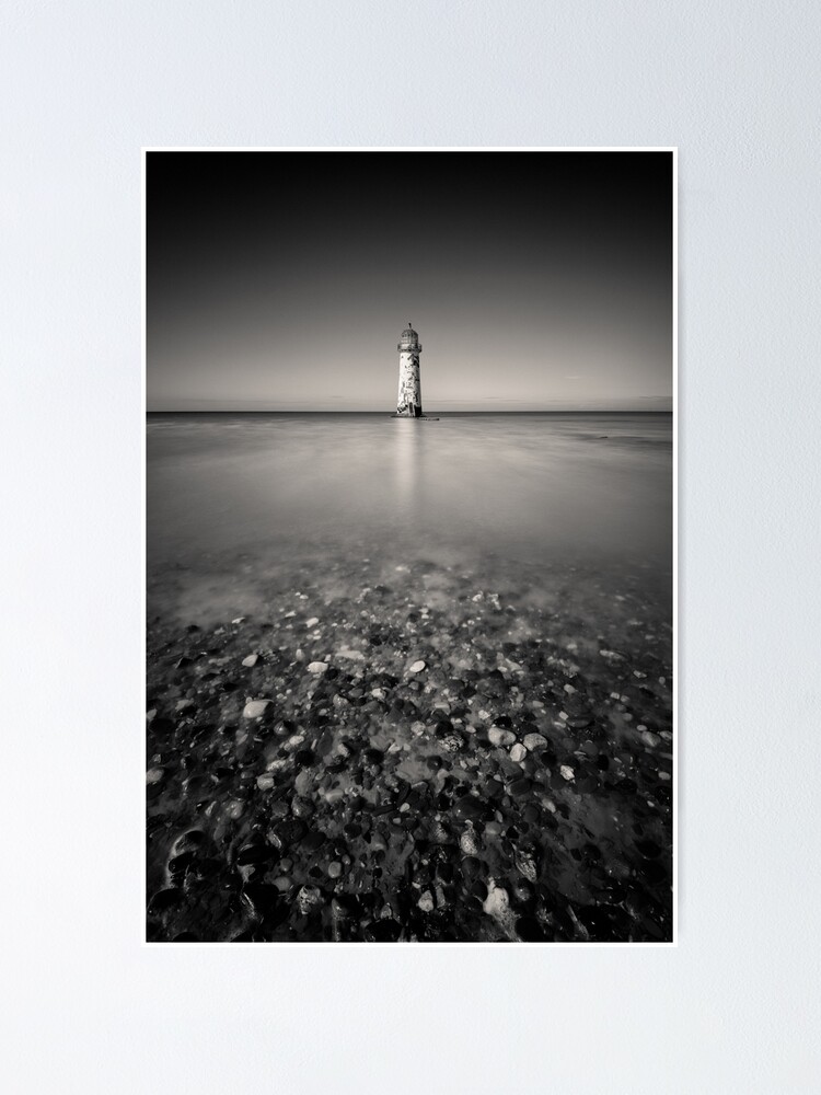 "Talacre Lighthouse" Poster for Sale by dabowphoto | Redbubble