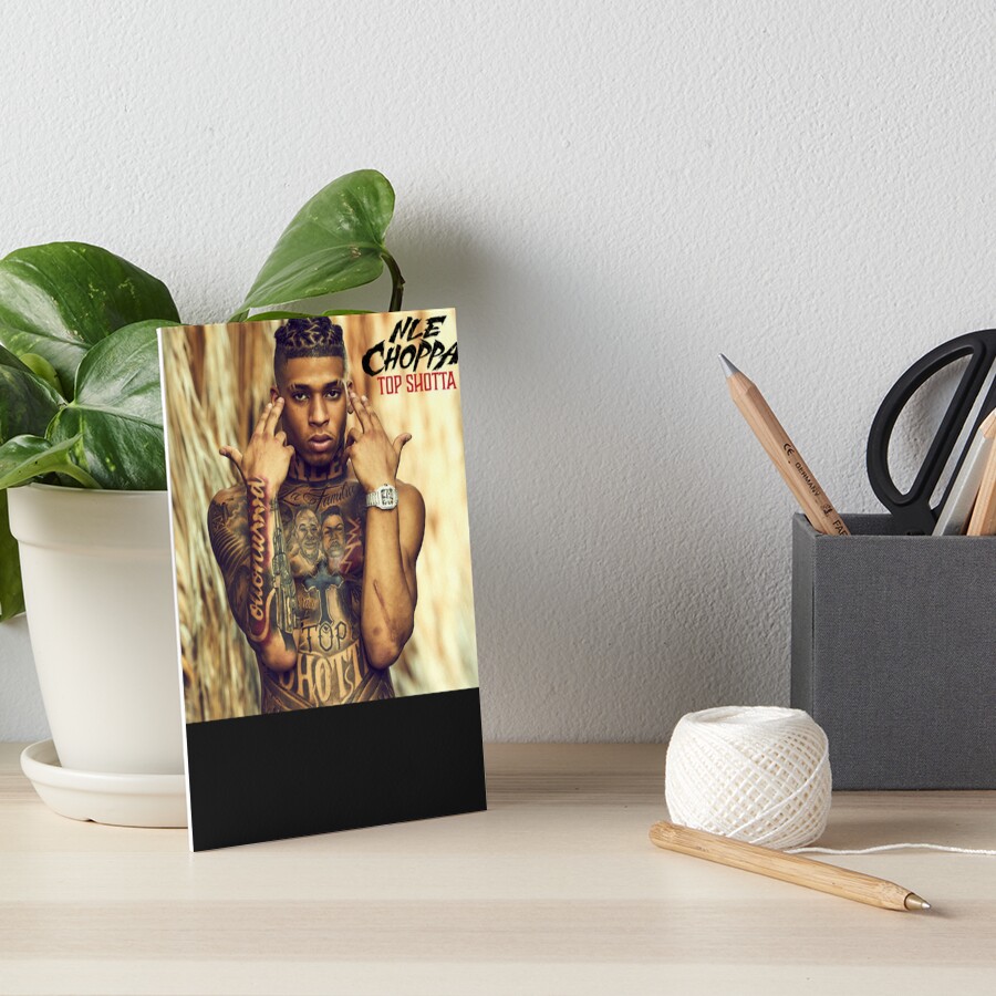 "NLE Choppa Fan Art" Art Board Print by moriartygotani | Redbubble