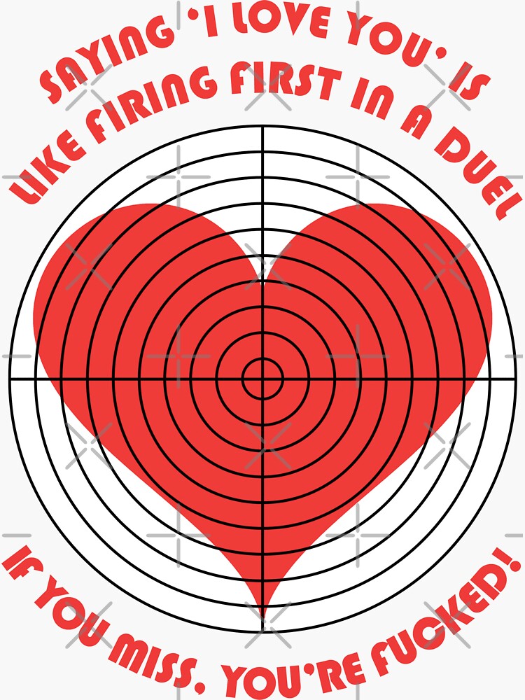 Peep Show Firing First Sticker For Sale By Ponchtheowl Redbubble