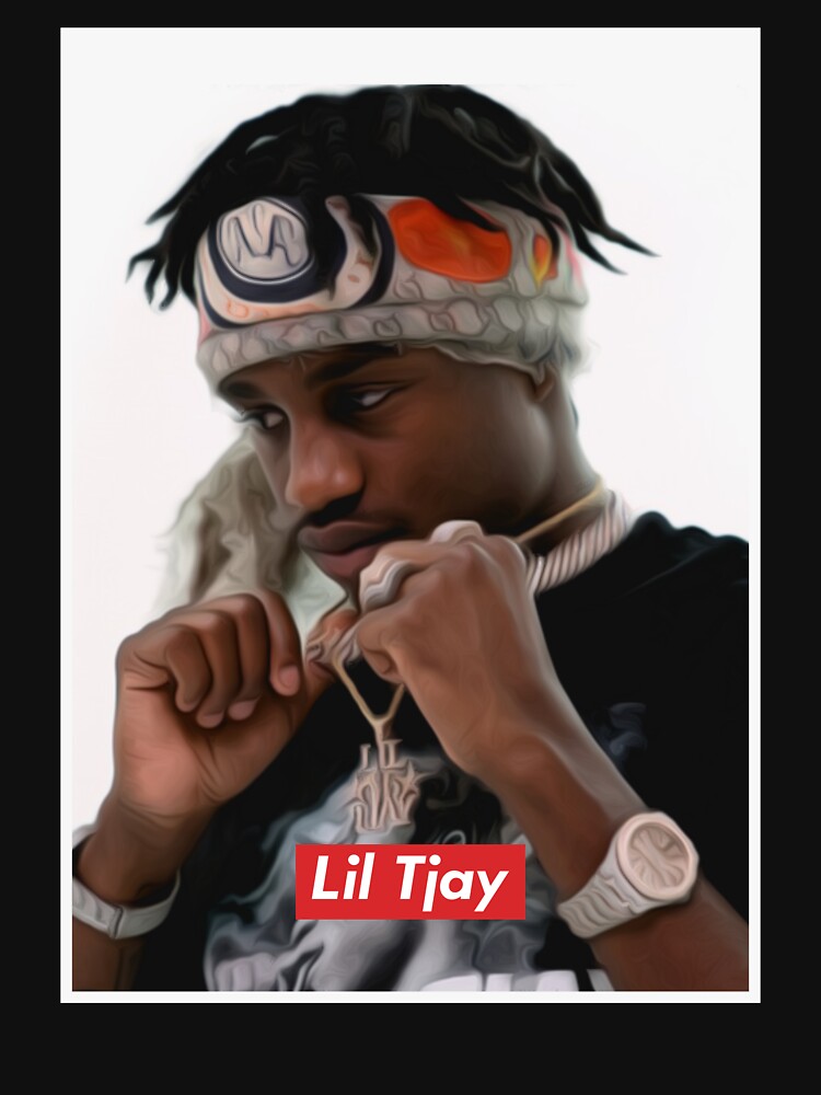 "LIL TJAY RAPPER " T-shirt for Sale by jessicagranado | Redbubble | lil ...