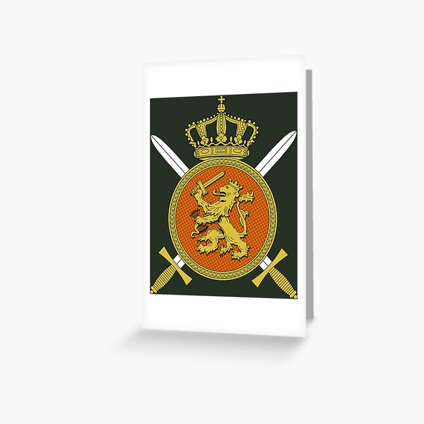 "Royal Netherlands Army - Koninklijke Landmacht" Greeting Card by ...