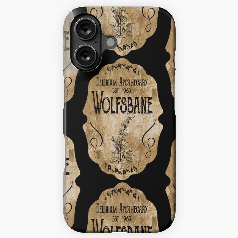 "Wolfsbane potion label" Sticker for Sale by Freaky-Frenk | Redbubble