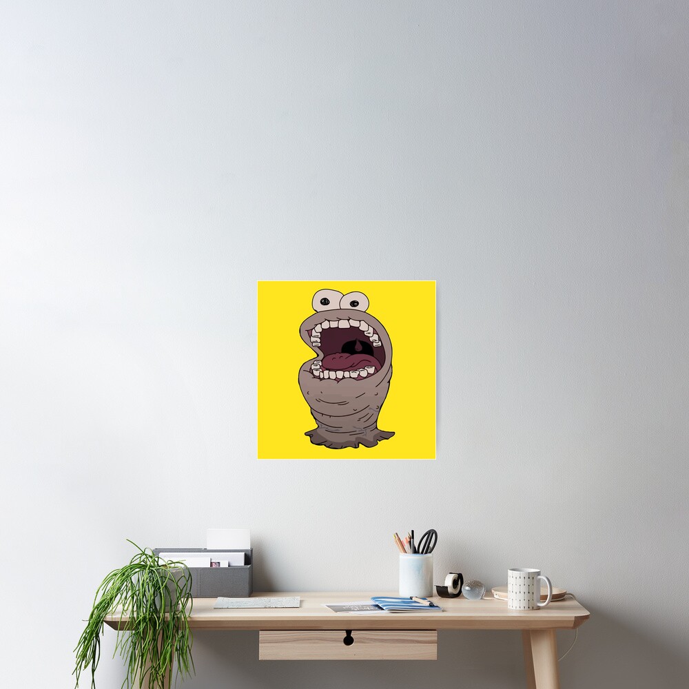 "Smiling friends Hell Toilet " Poster by Tahoo | Redbubble