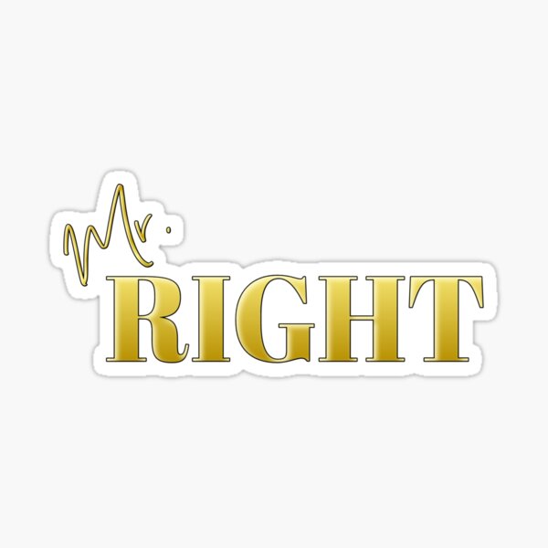 "MR PERFECT" Sticker for Sale by ZNCREATIVE | Redbubble