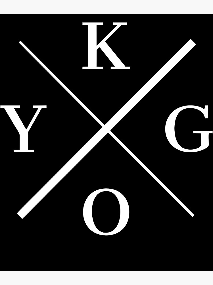 " KYGO logo For Fans" Poster by MaudeBayer | Redbubble