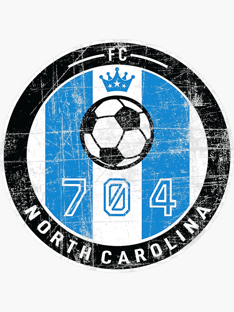 "Charlotte NC 704 Original" Sticker by XanhtoChieng | Redbubble
