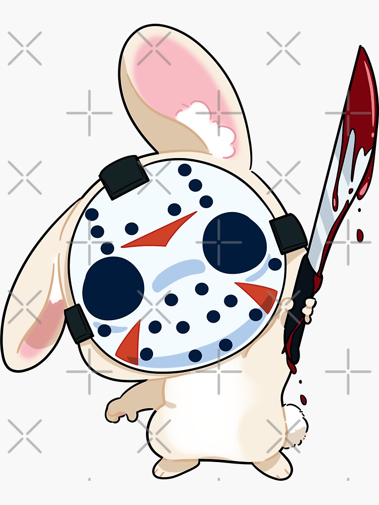 "Cute But Stabby! " Sticker for Sale by MissyMooMedia | Redbubble