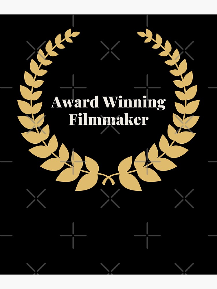 "Award Winning Filmmaker " Sticker for Sale by FilmmakersPOV | Redbubble