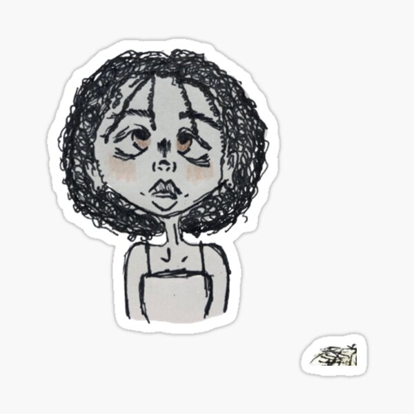 "Rosy Cheeks Sticker" Sticker by asiashepar | Redbubble