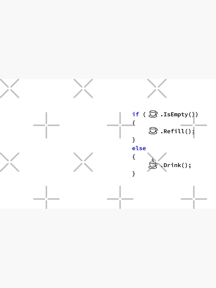 "If Coffee Is Empty Refill, else Drink in C# Programming Language ...