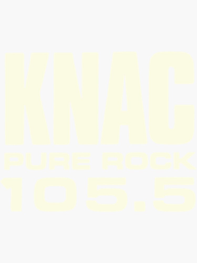 "BEST SELLER - Knac Pure Rock Merchandise Essential T-Shirt" Sticker by ...