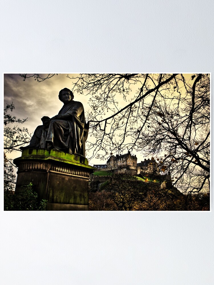 "Statue of Sir James Young Simpson" Poster for Sale by BrixhamArt ...