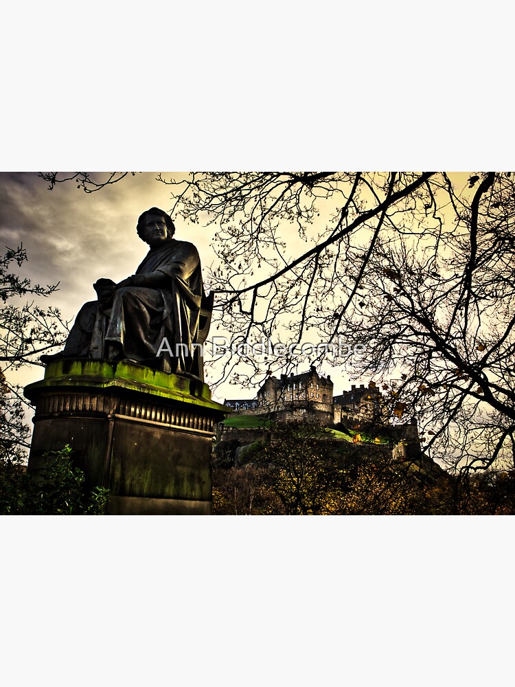 "Statue of Sir James Young Simpson" Sticker by BrixhamArt | Redbubble