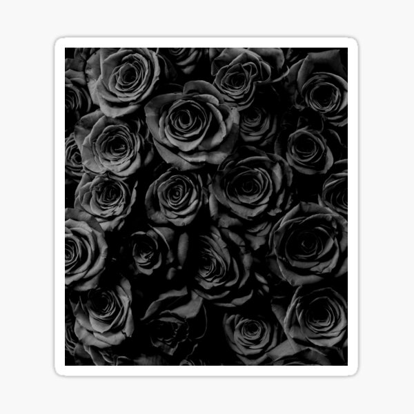 "Black Swirly Floral Pattern – Elegant Vintage Floral Romantic Pattern ...