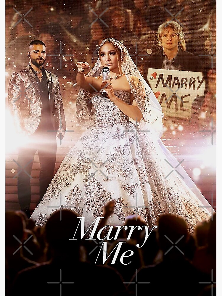 "Marry me movie" Sticker by Kayous | Redbubble