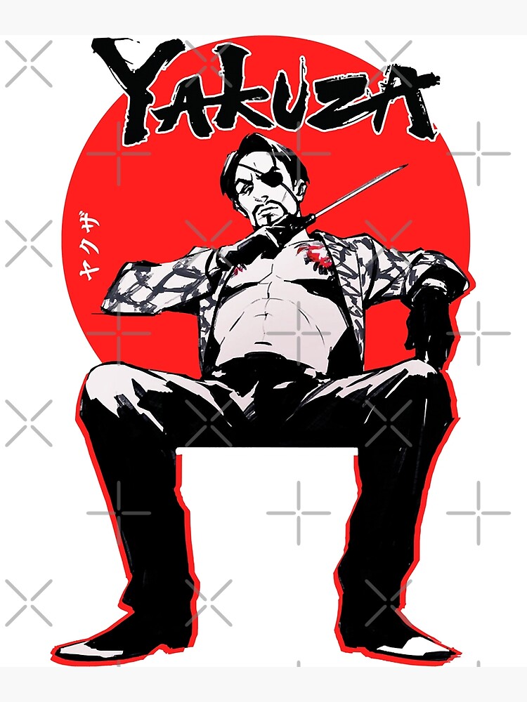 "Power Video Games Attract Young People Wonderful Goro Majima Premium ...