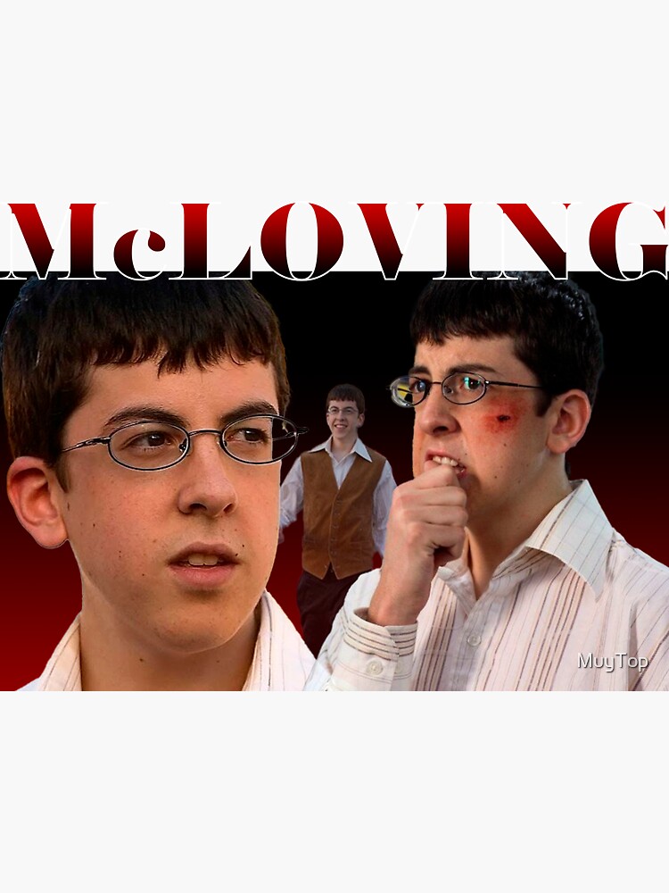 "McLovin" Sticker by MuyTop | Redbubble