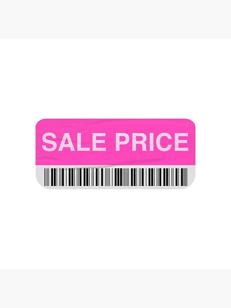 "Preppy Pink Sale Price Sticker Trend!!" Poster for Sale by ...