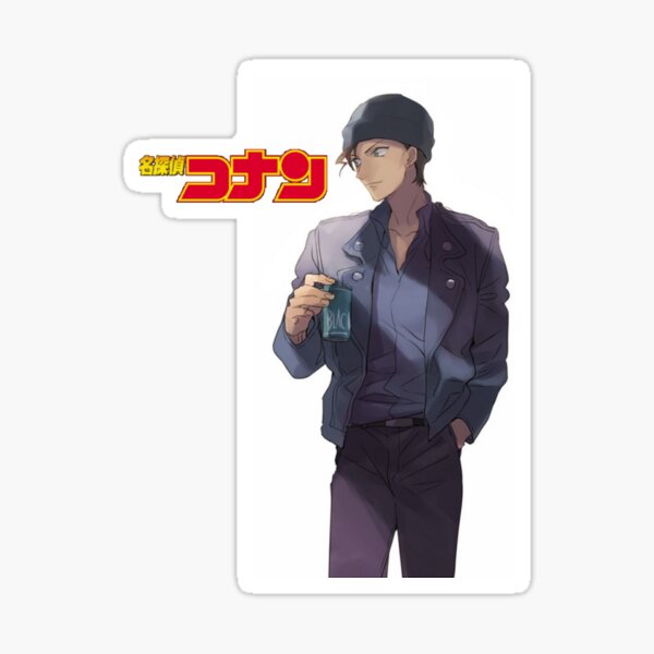 "DETECTIVE CONAN" Sticker by Safaela2005 | Redbubble