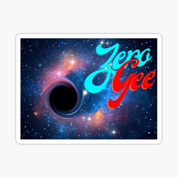 "Zero gee" Sticker for Sale by Strale25kv | Redbubble