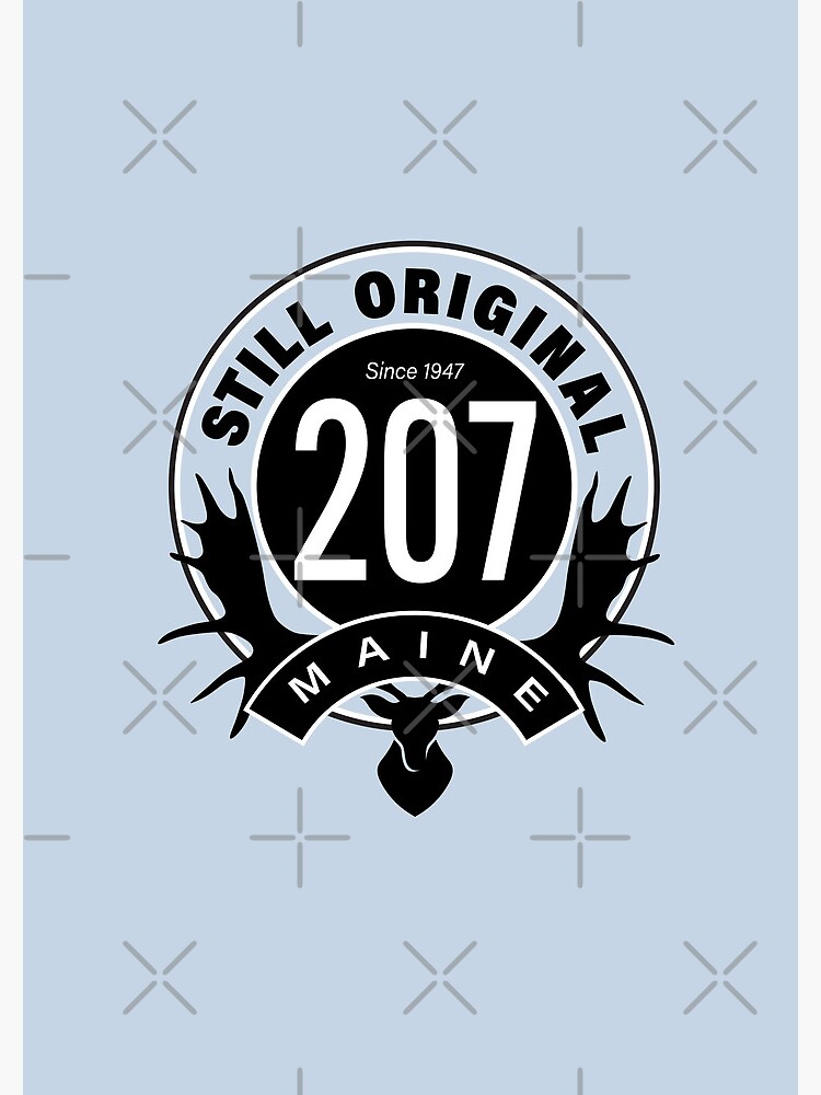 "Maine's original area code 207 T-Shirts & Products. Show your state ...