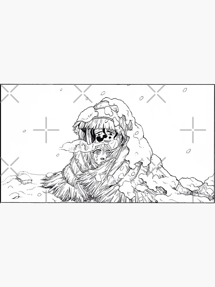 "Gyutaro & Daki (Backstory)" Art Print by dugolivia | Redbubble