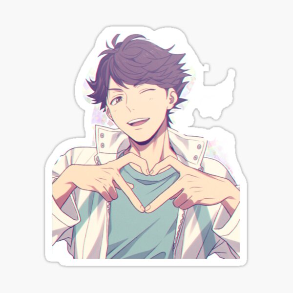 " Haikyuu oikawa" Sticker by DojoRex | Redbubble