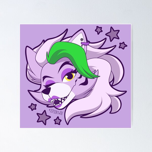 "Roxanne Wolf" Poster for Sale by JSpookyWolf | Redbubble