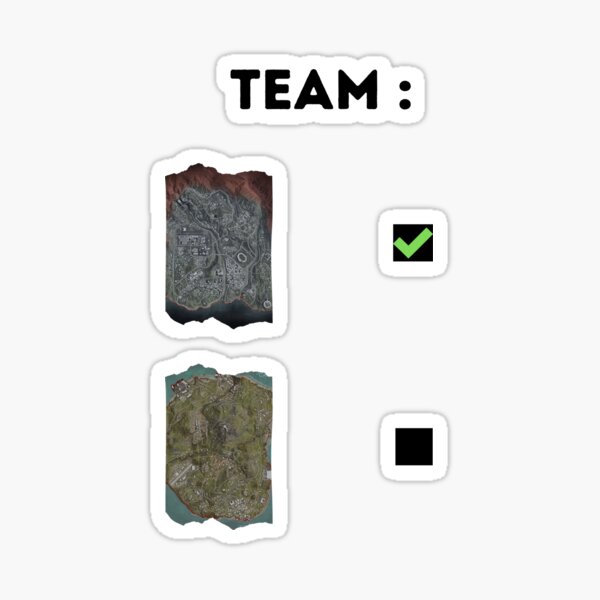 "Verdansk / Caldera" Sticker by WarzoneShop | Redbubble