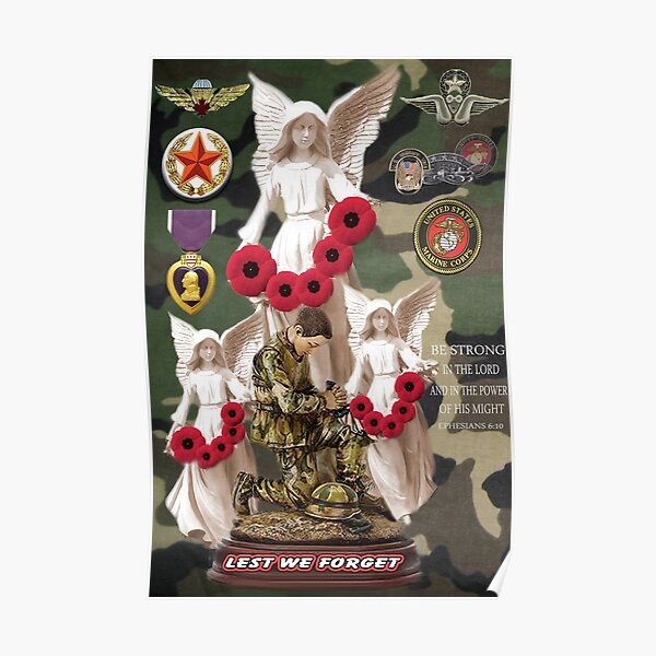 LEST WE FORGET MEMORIAL DAY DEDICATION † †" Poster by Rapture777 ...