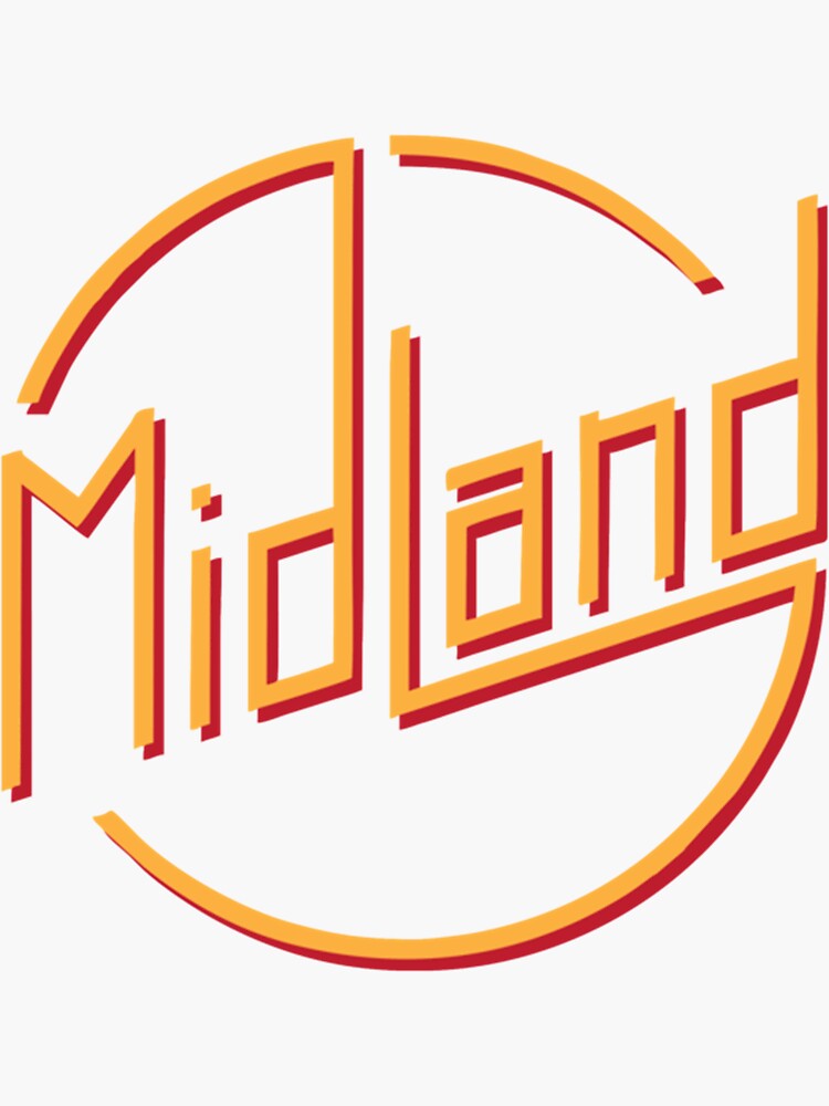 "BEST SELLER - midland music logo Merchandise Essential T-Shirt ...