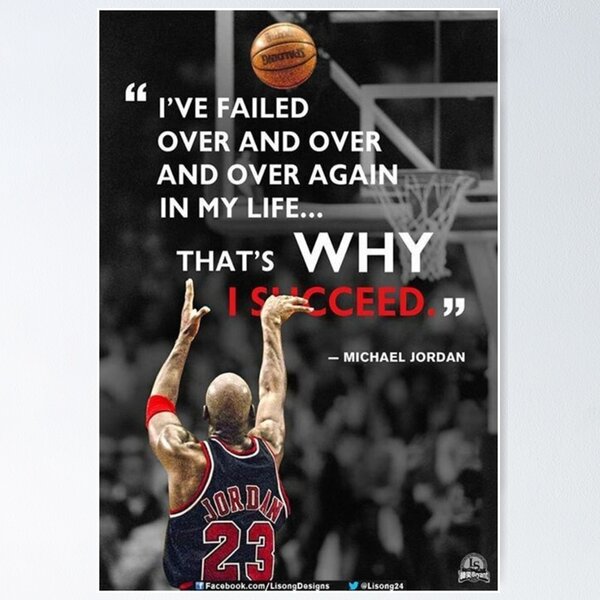 Michael Jordan Poster Quote