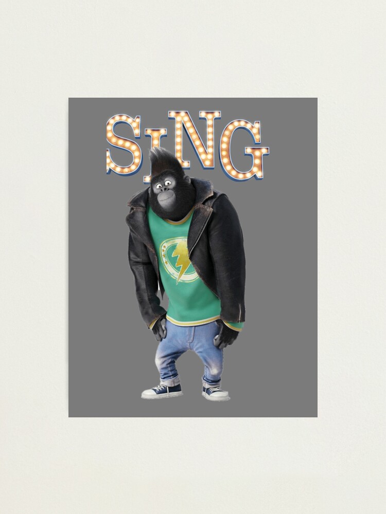 "Johnny from "SING" movie" Photographic Print for Sale by kgiannoudis ...