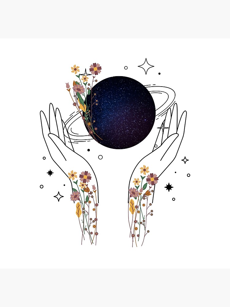 "the magic of the universe line art" Poster by deavvdvx | Redbubble