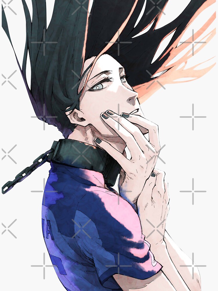 "Blue Lock - Jyuubei Aryuu" Sticker by Recup-Tout | Redbubble